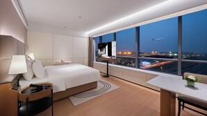 Quarto casal executivo, para não fumantes, vista para a cidade | Vista do quarto
