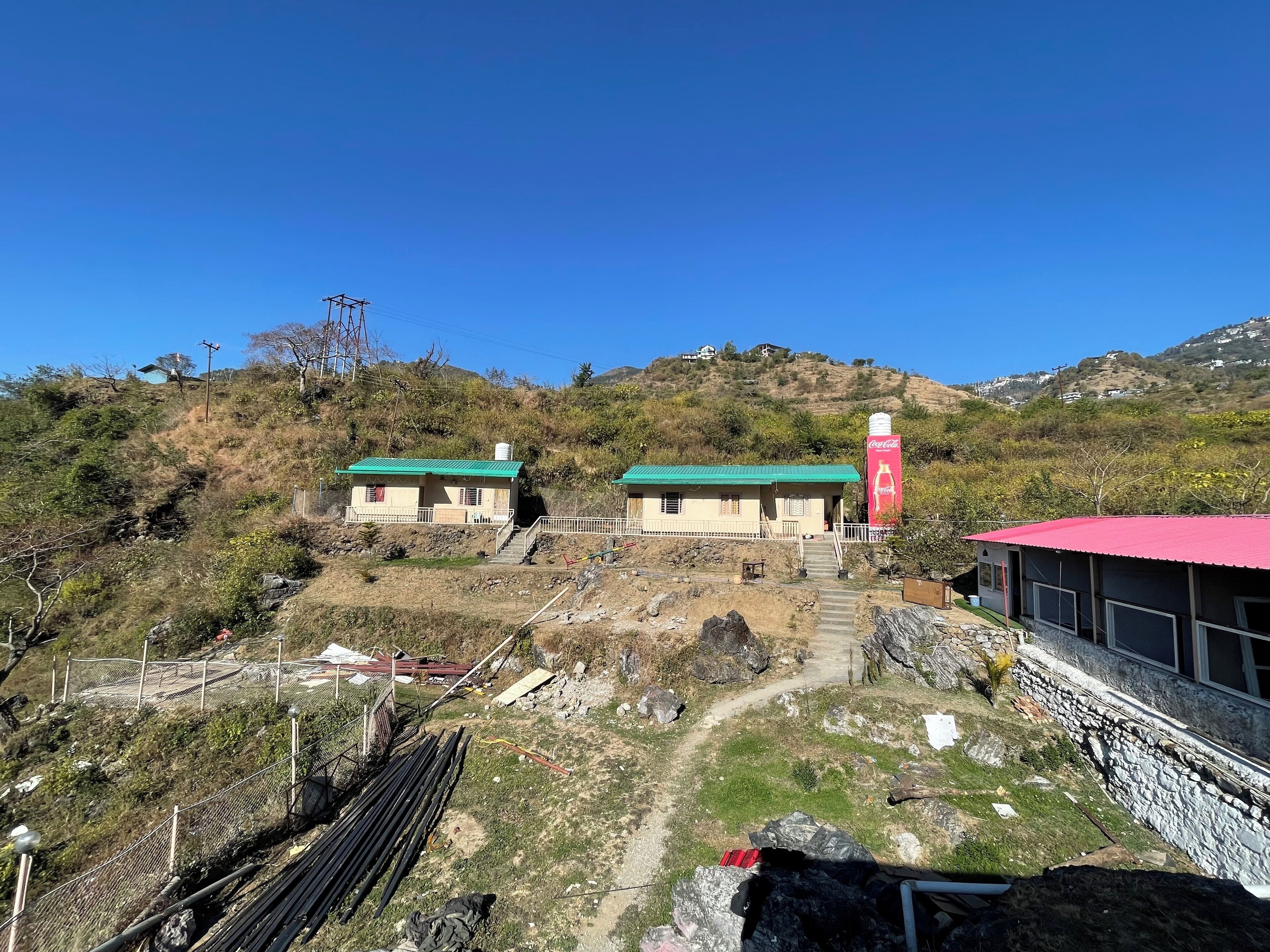 Terrenos do alojamento