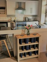 Apartamento, vista para o jardim | Cozinha privada