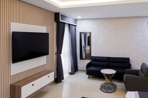 Quarto Executivo, Vista para a cidade | Sala de estar