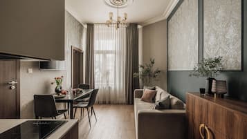 Apartamento Superior, 2 quartos, não fumadores, ar condicionado | Interior