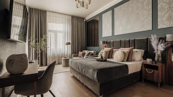 Apartamento Superior, 2 quartos, não fumadores, ar condicionado | Ferro/tábua de engomar, Wi-fi grátis