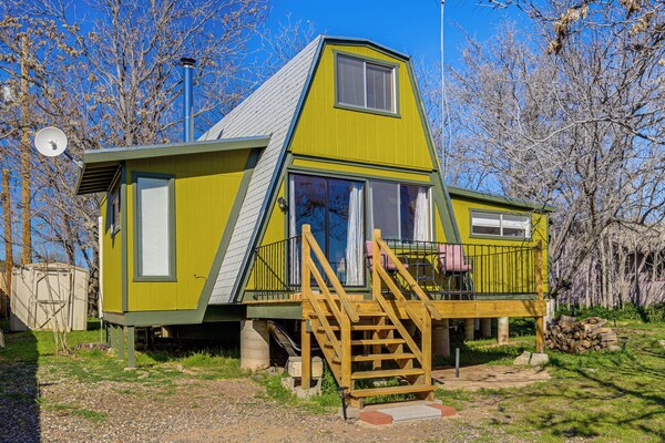 Hike, Bike & Atv! A-frame Rimrock Cabin W/ Views - Camp Verde, AZ