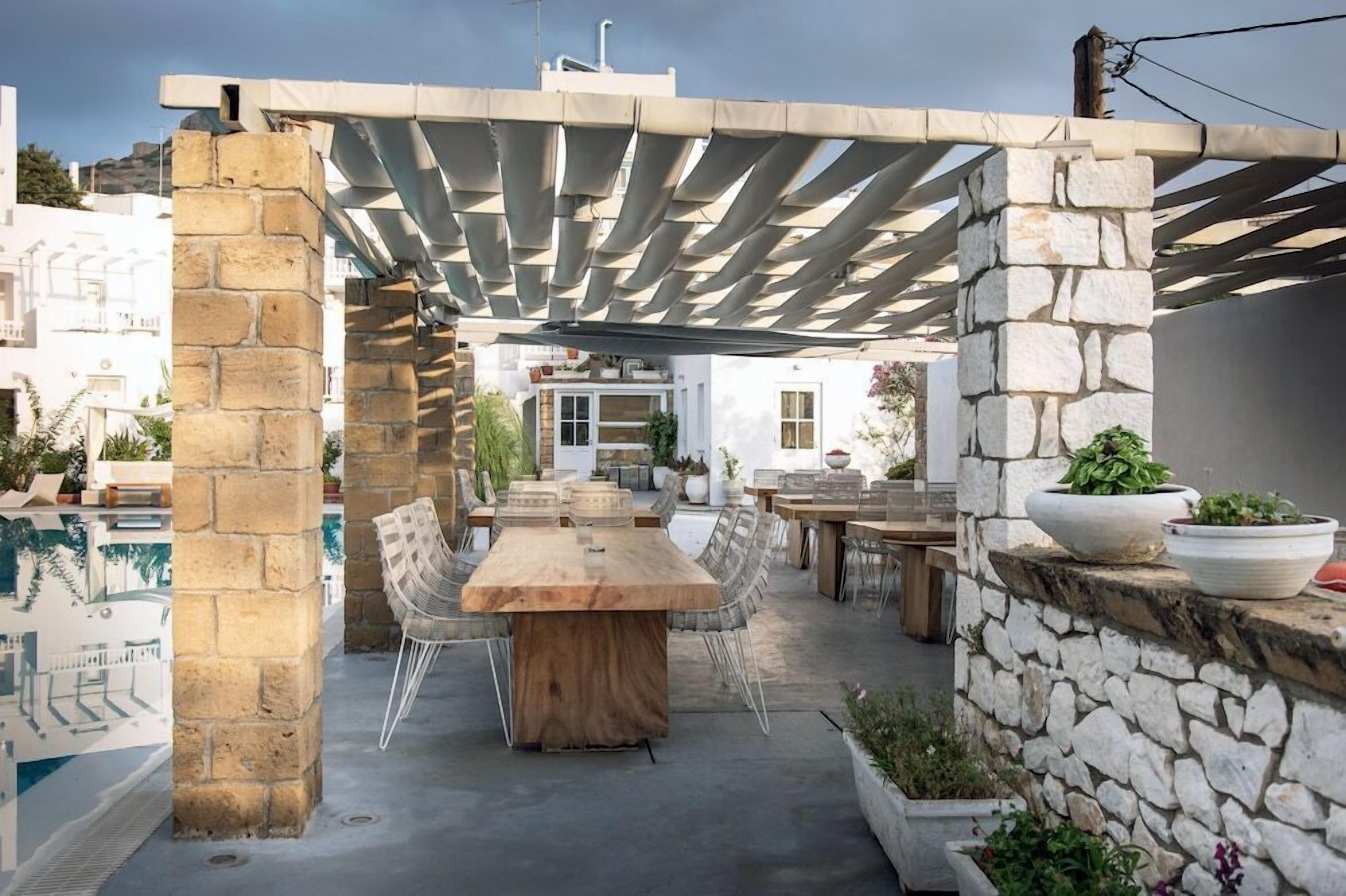 Opções para refeição ao ar livre