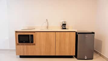 Quarto Duplo Superior, 2 camas individuais | Cozinha privada