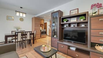 Apartamento Comfort, 1 quarto | Com decoração personalizada, com mobília individualizada