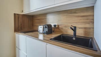 Apartamento | Cozinha privada | Produtos de limpeza