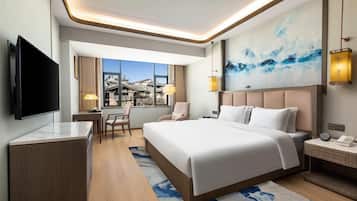 Quarto superior, 1 cama King, para não fumantes, vista para o jardim