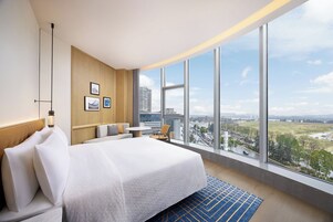 Suite Premier, 1 cama king-size, vista para o rio | Wi-fi grátis 