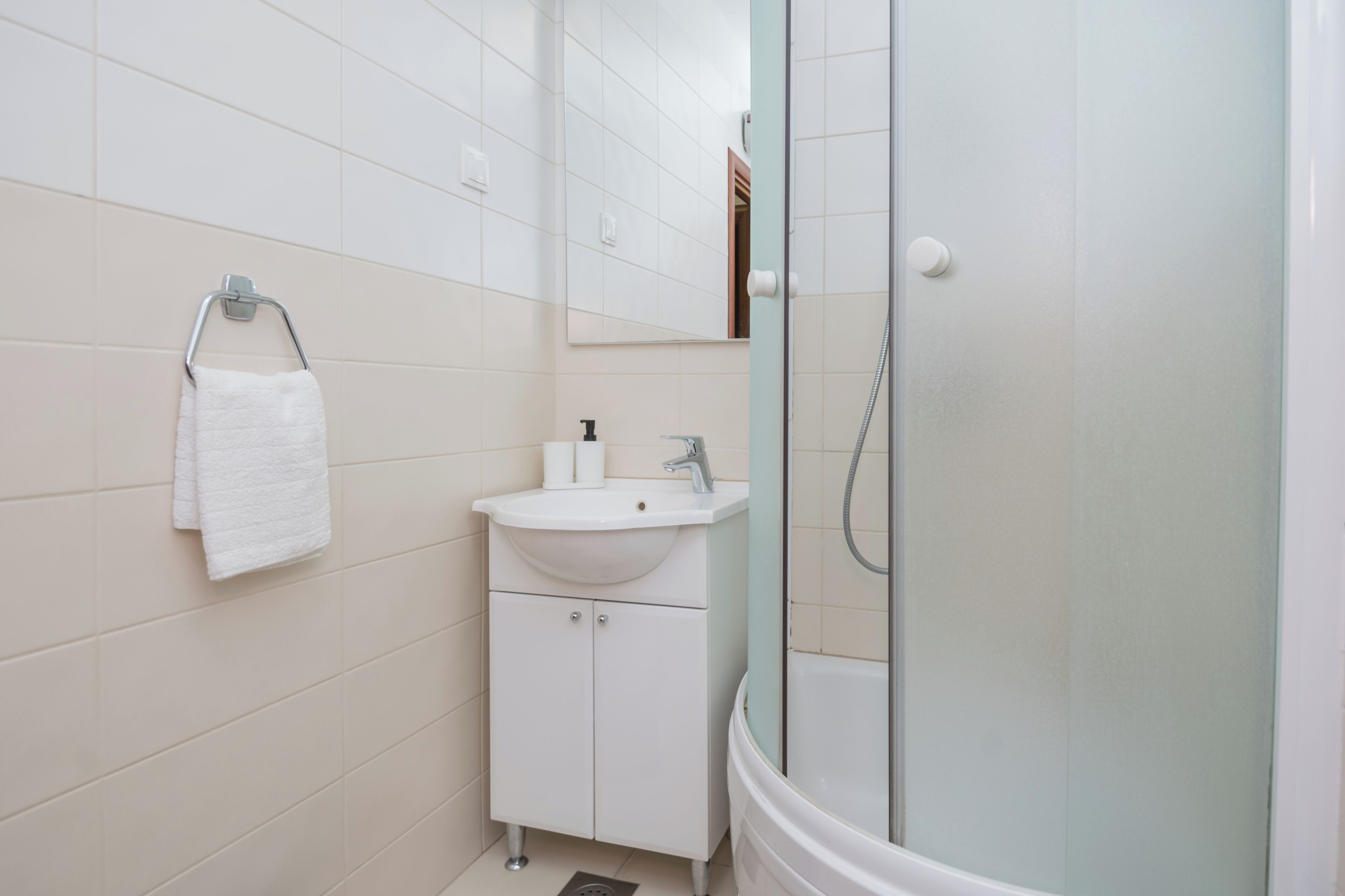 Apartamento Standard, vista para a praia | Casa de banho
