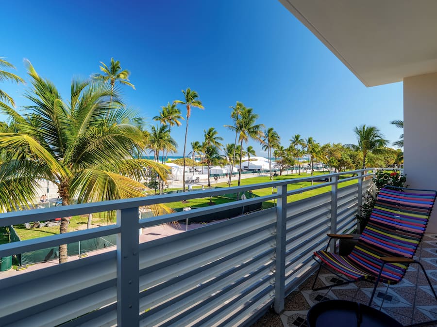 Apartamento, vista para o oceano (Spacious Suite) | Varanda