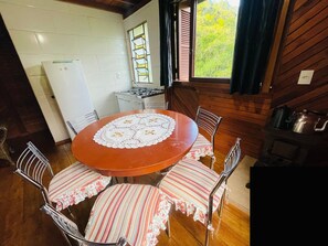 Cabana básico | Opções para refeição