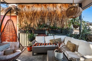 Apartamento Premium, não fumadores, Vista para a cidade | Terrenos do alojamento