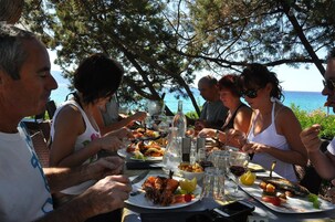 Refeições ao ar livre