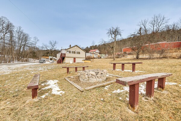 Group Getaway W/ Fire Pit: Near Susquehanna River! - Flyer, Elysburg