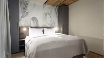 Apartamento | 1 quarto, roupa de cama