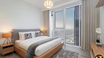 Apartamento Familiar, varanda, Vista para a cidade | Vista do quarto