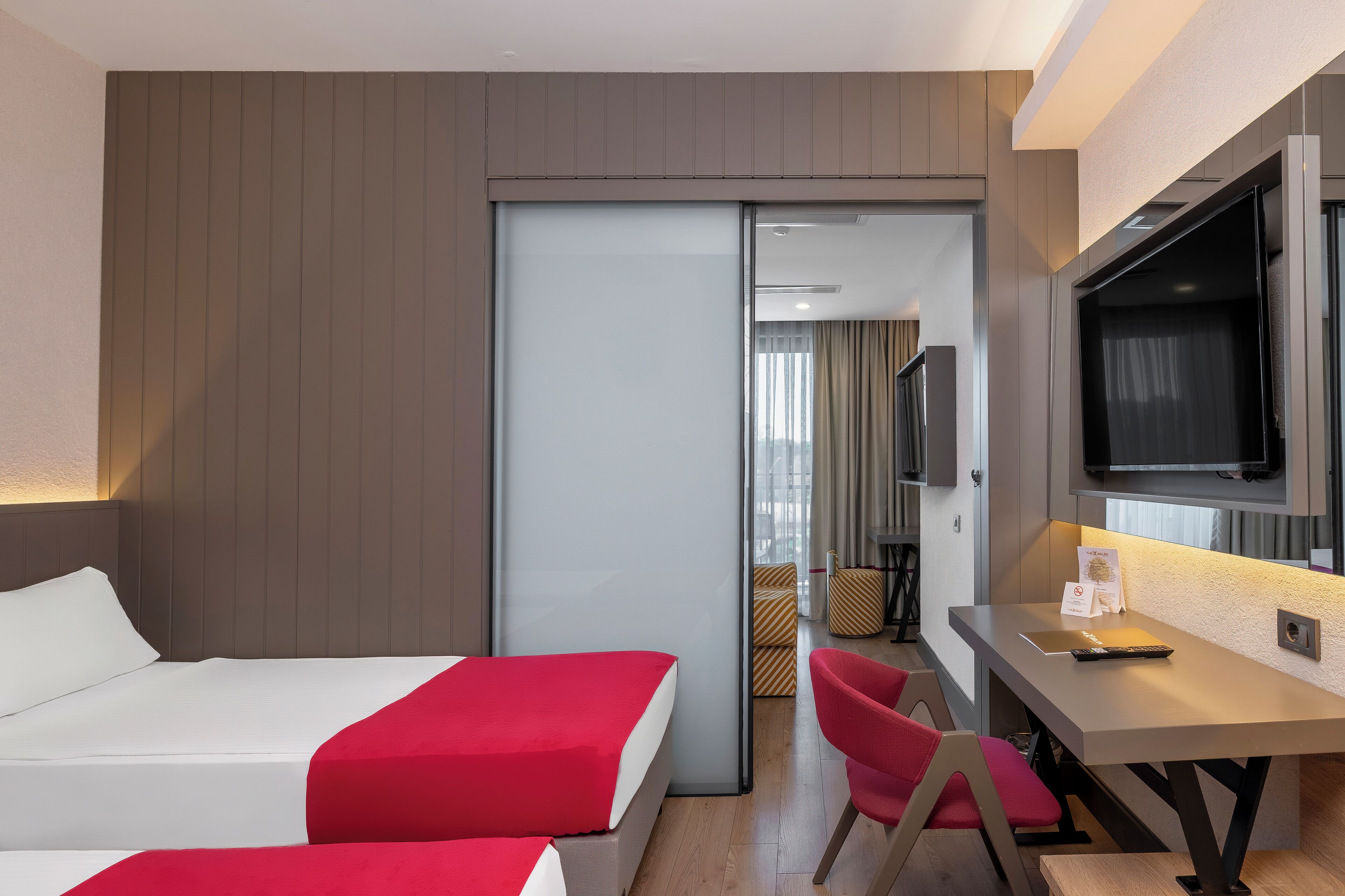 Quarto | Cofres nos quartos, quartos à prova de som, Wi-Fi de cortesia