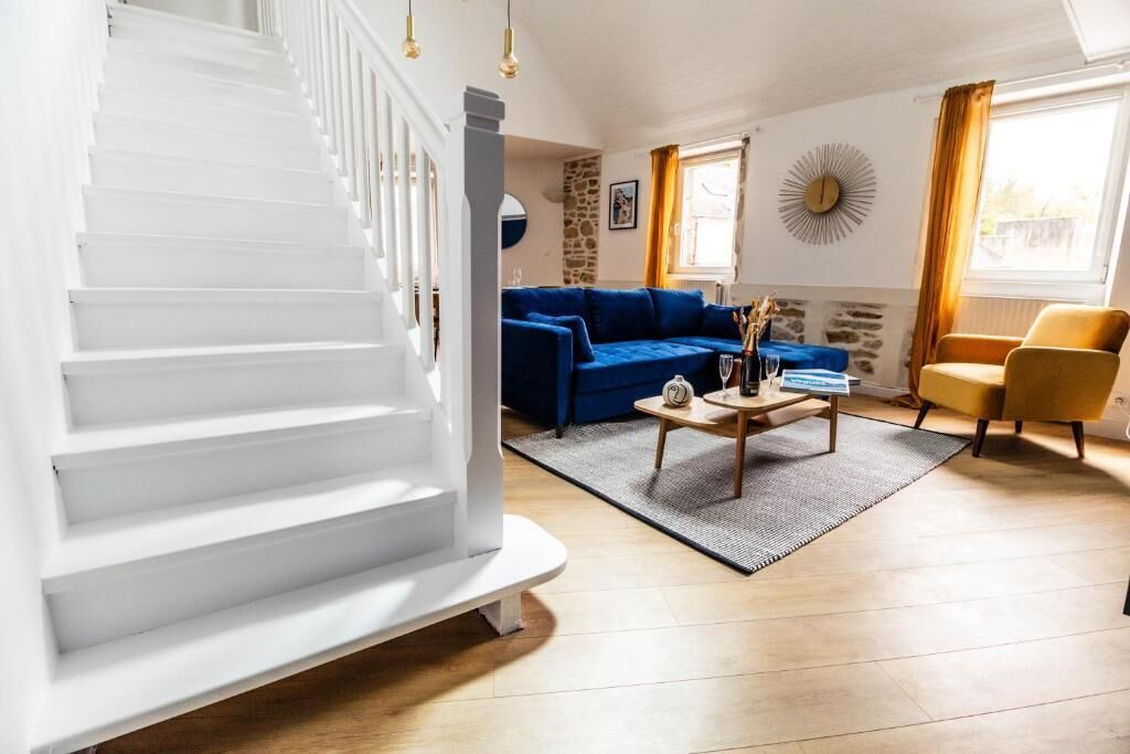 Grand Duplex 100 M² Downtown Quimper - 3 Bedrooms - All On Foot - 坎佩爾