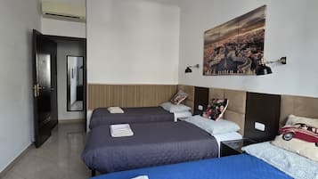 Quarto Triplo, Vista para a cidade