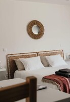 Quarto Duplo, pátio, vista para a montanha | Wi-fi grátis 