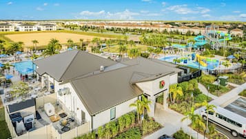 Vista para o resort