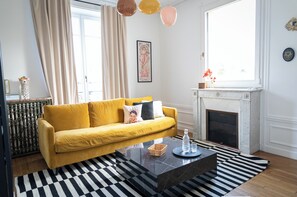 Suite Comfort, vista para o jardim | Sala de estar