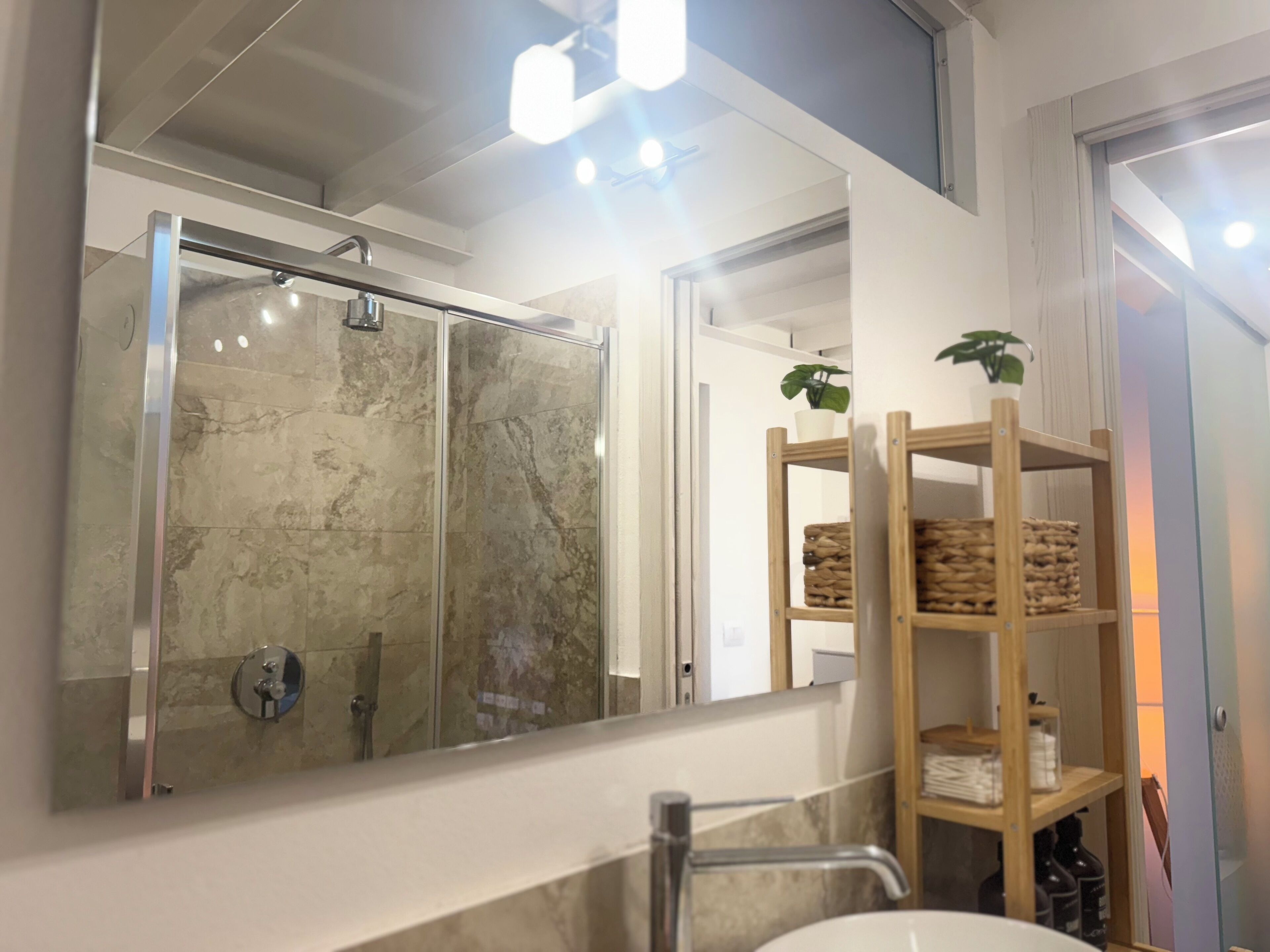 Estúdio Deluxe, casa de banho privativa, Vista para a cidade | Casa de banho