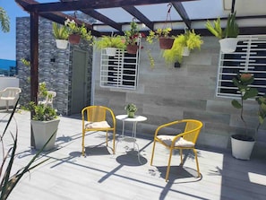 Quarto, 1 quarto, fumadores, piscina privativa | Terraço/pátio interior