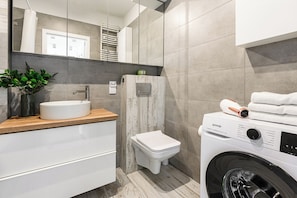 Apartamento conforto, varanda, vista para o deserto | Banheiro