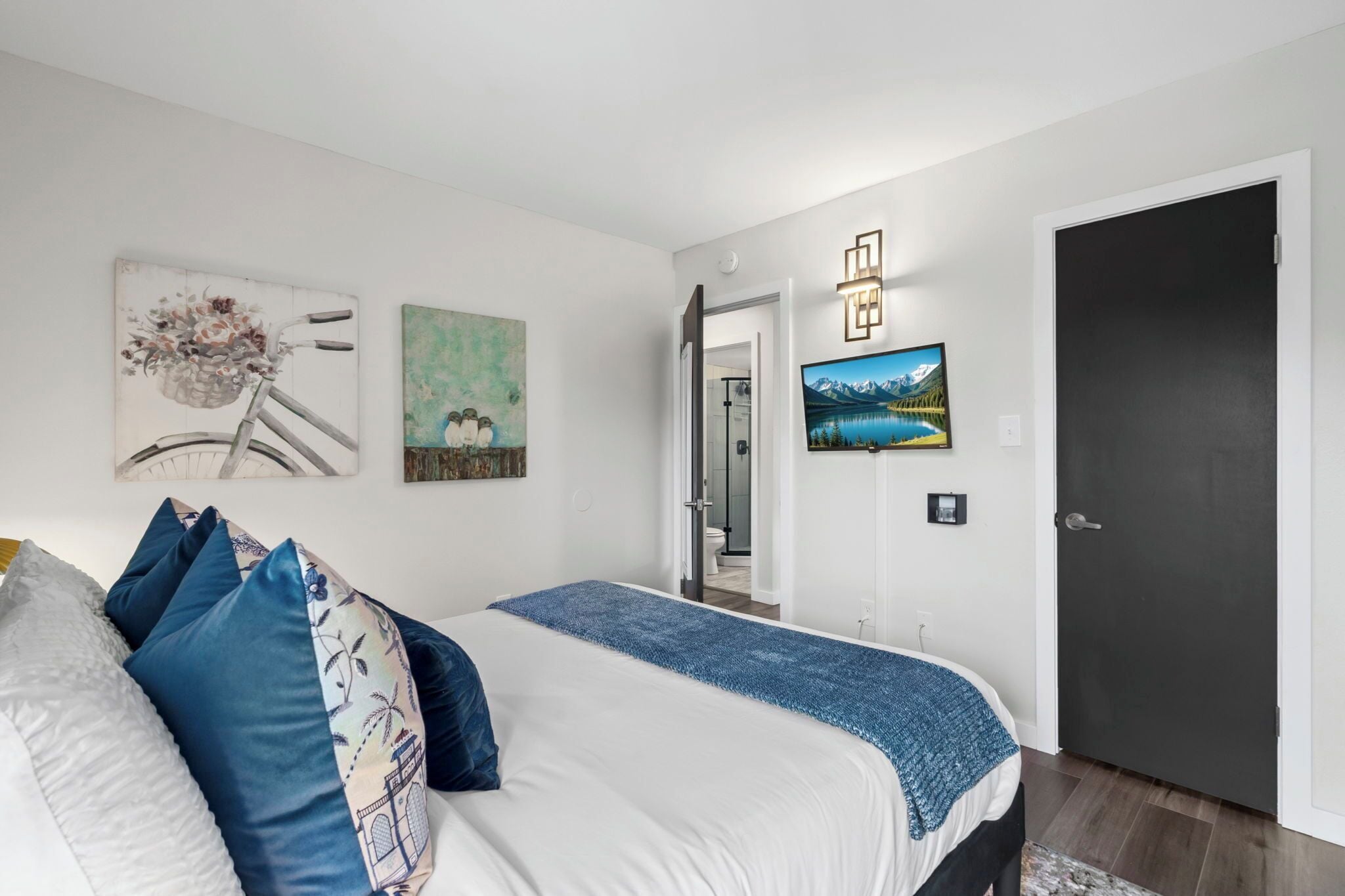 Apartamento, várias camas, cozinha, vista para o jardim | 2 quartos, individualmente decorados, individualmente mobiliados