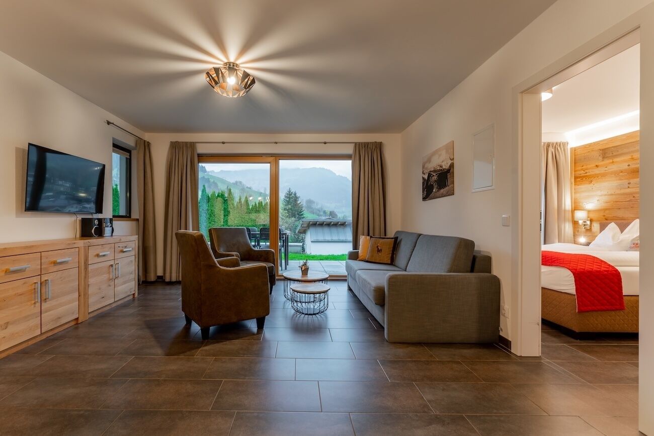 Apartamento Comfort, varanda, vista para o vale | Interior