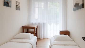 Apartamento clássico, sacada