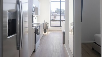 Estúdio (0 Bedroom) | Sala de estar | Smart TV de 50 polegadas com canais digitais, matraquilhos 