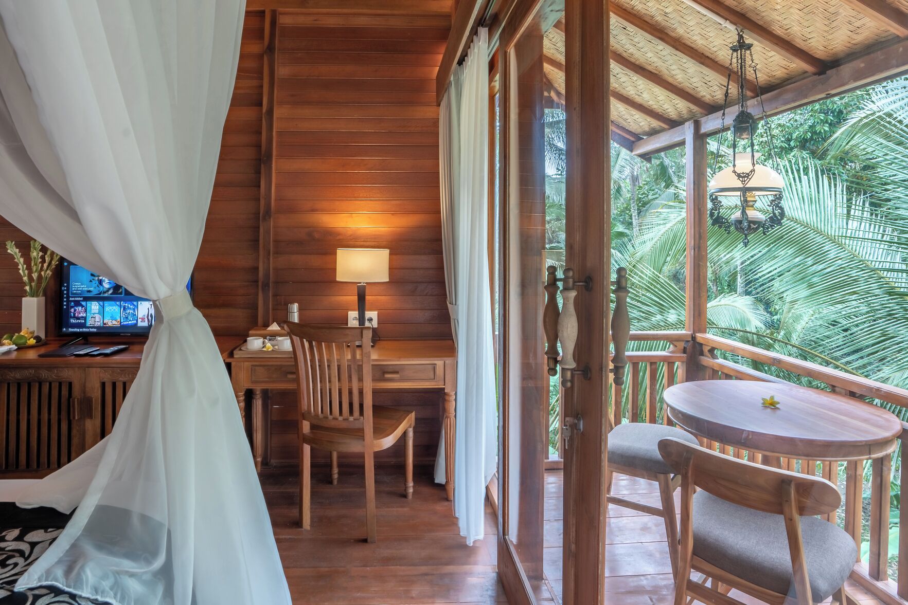 One Bedroom Villa | Camas Select Comfort, cofres nos quartos, escrivaninha