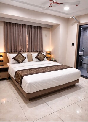 Quarto Deluxe | Secretária, Wi-fi grátis 