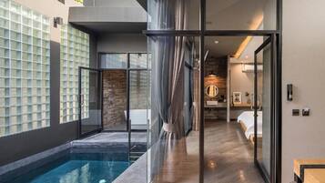 1 Bedroom Pool Villa | Cofres nos quartos, Wi-Fi de cortesia