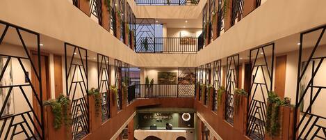 Sala de estar do lobby