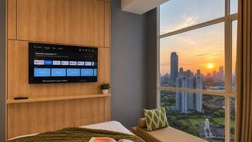 Apartamento, 2 quartos, Vista para a cidade | Ferro/tábua de engomar, Wi-fi grátis
