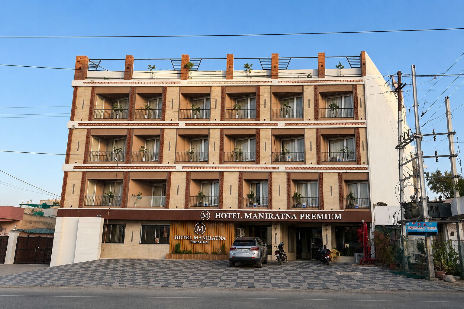 Fachada do alojamento