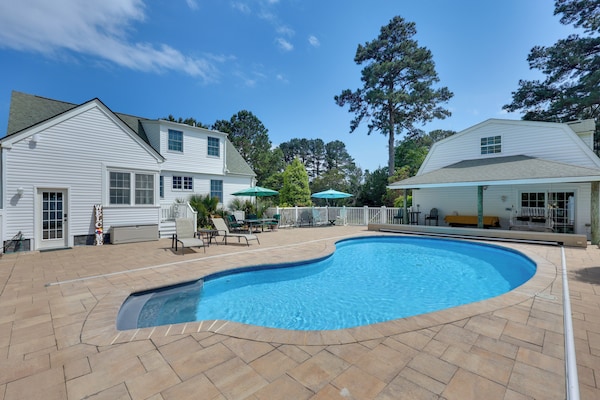 Pool & Dock Access! Bohannon Cottage On The Bay - Yorktown, VA