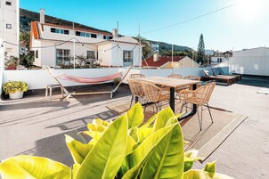 Terraço no piso superior