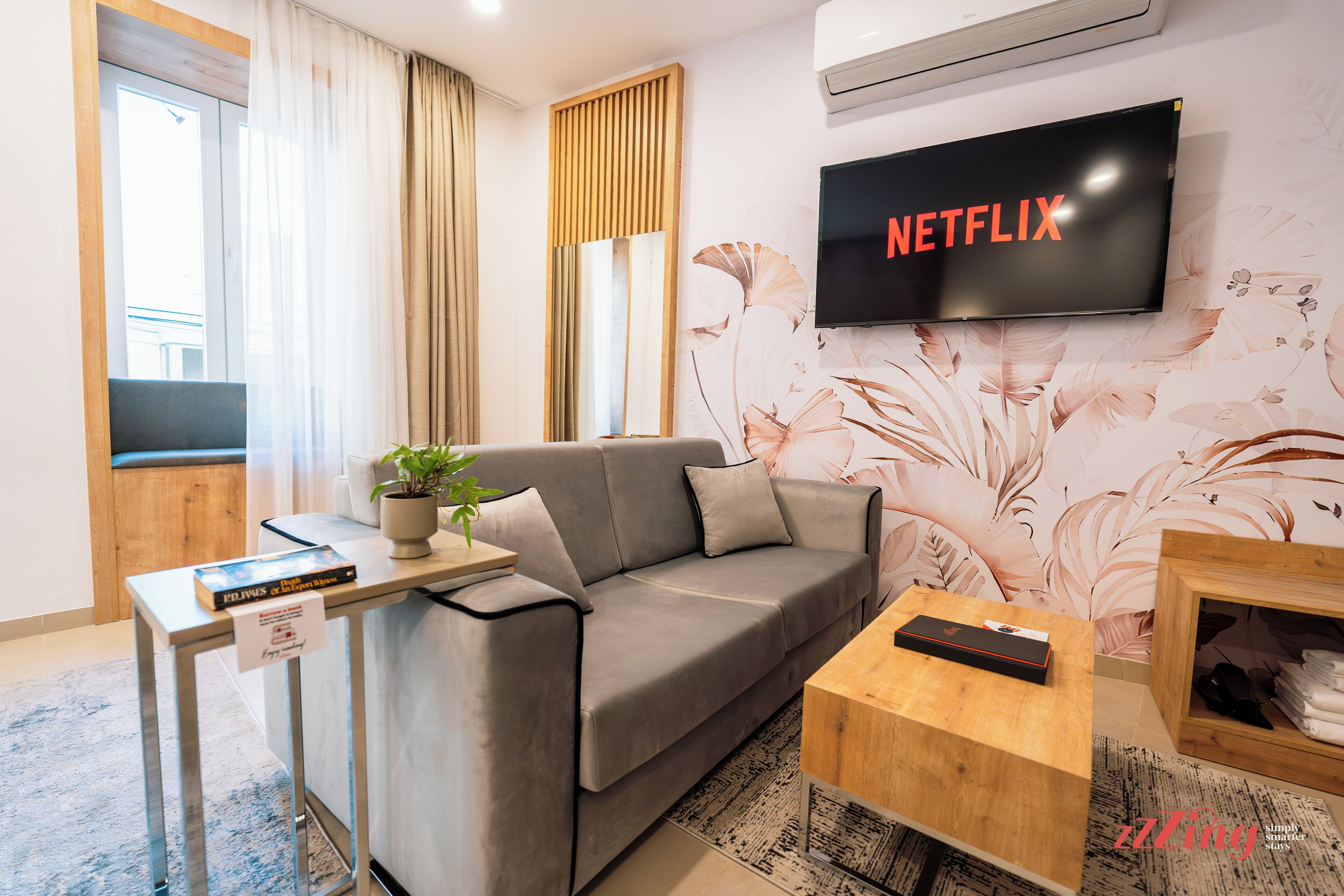 Estúdio Familiar, polibã adaptado para cadeiras de rodas | Sala de estar