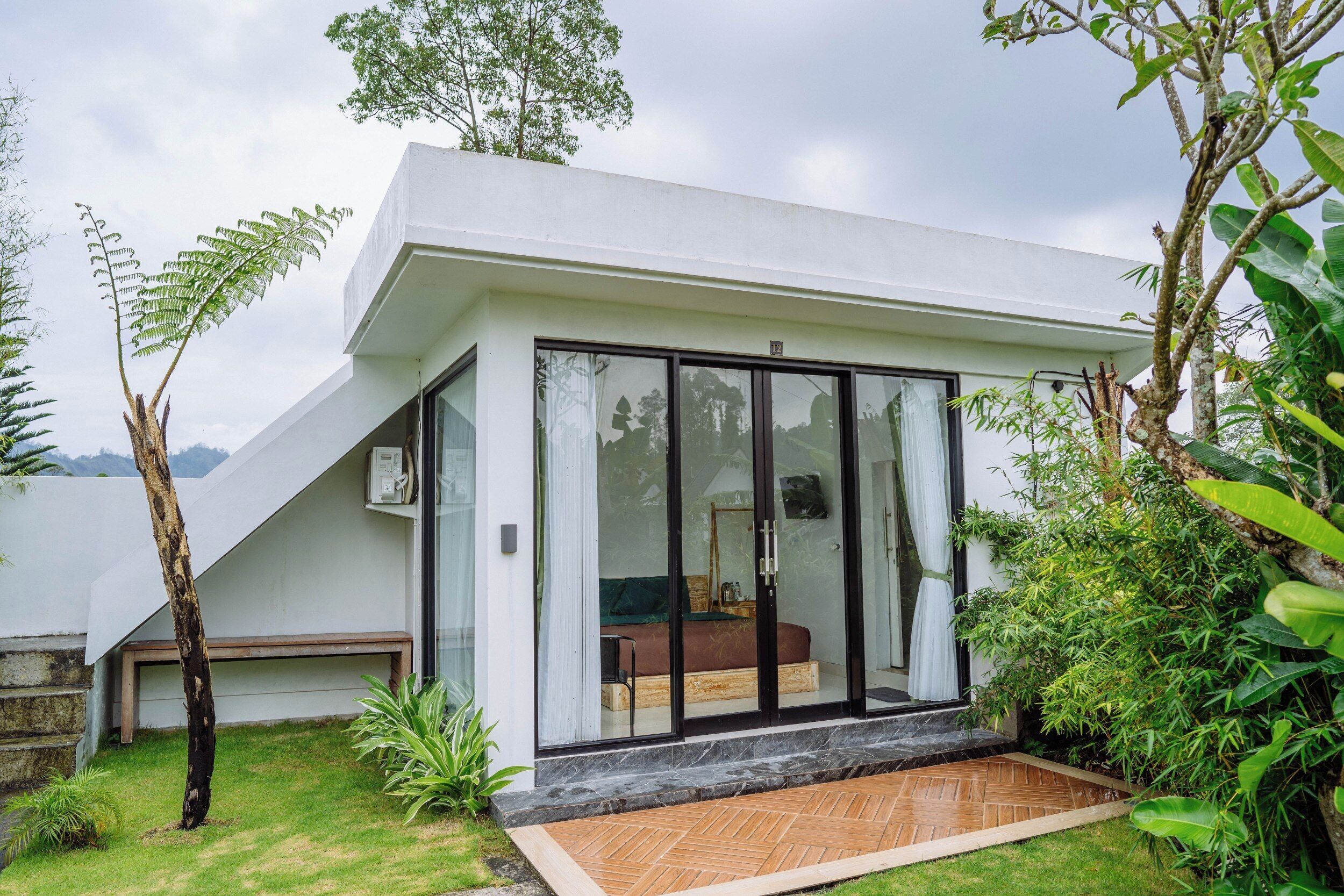 Villa, vista para o jardim | Vista para o jardim