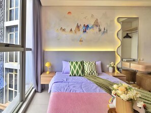 Apartamento, 1 quarto, vista para a cidade | Vista do quarto