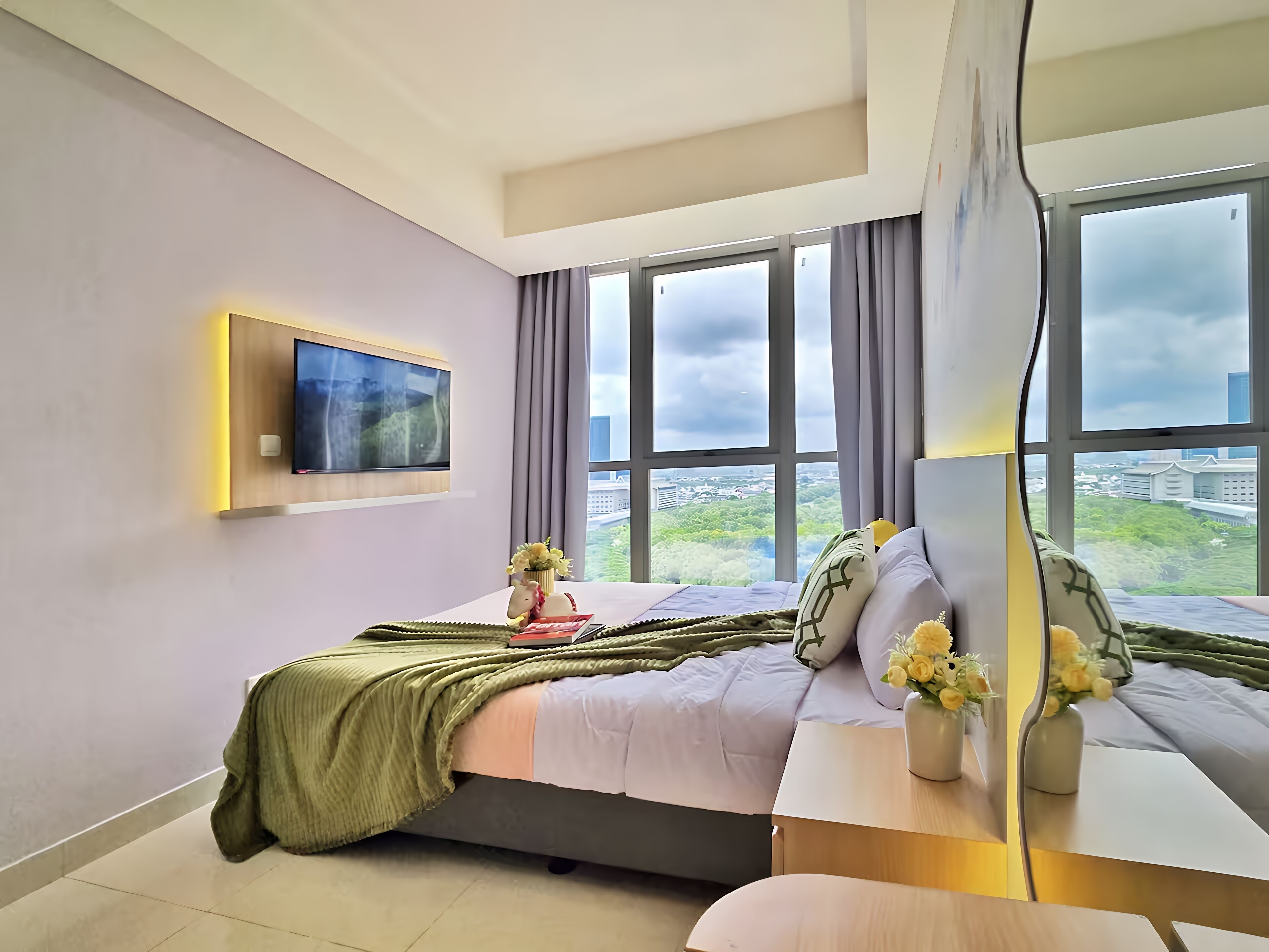 Apartamento, 1 quarto, Vista para a cidade | Ferro/tábua de engomar, Wi-fi grátis 