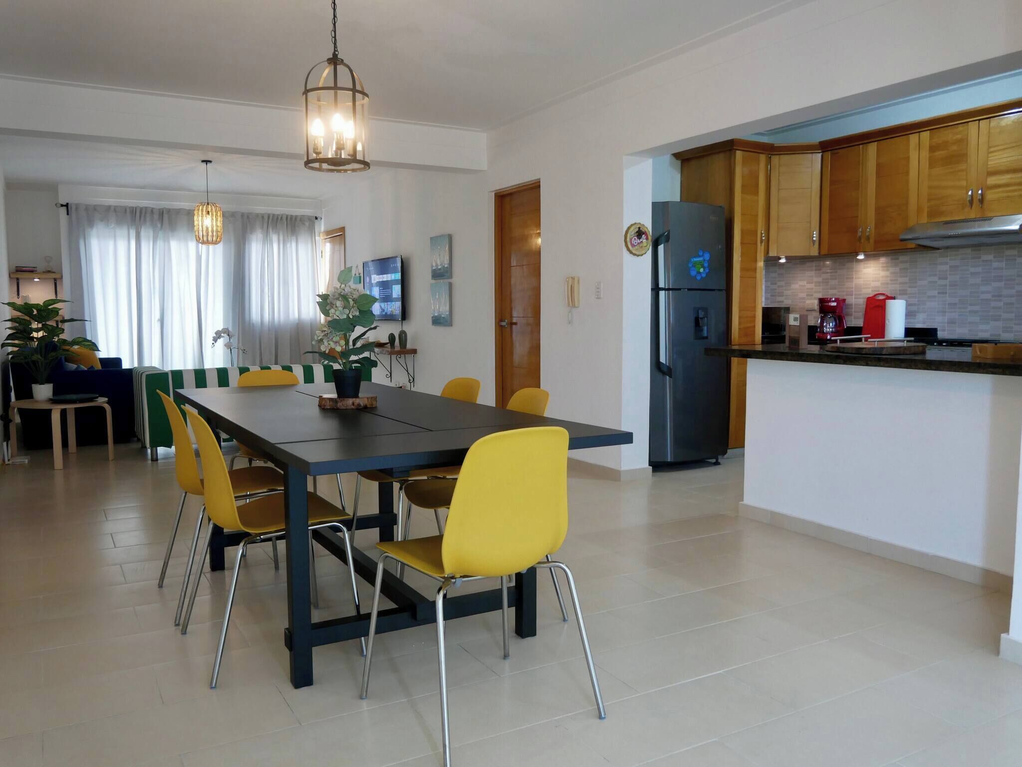 Apartamento, 2 quartos, acessível, varanda | Sala de jantar