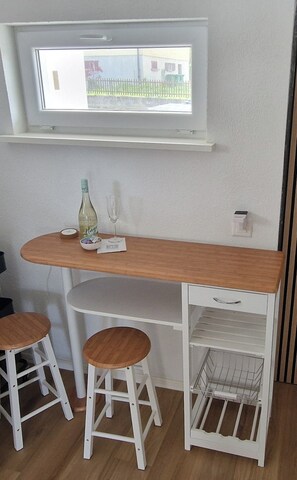 Estúdio luxo | Opções para refeição no quarto