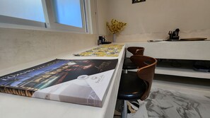 Estúdio conforto | Área de estar