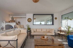 Casa Comfort, vista para a baía | Sala de estar